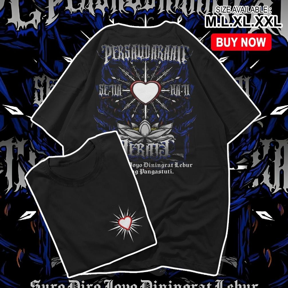 Jual Promo Kaos Baju Psht Bunga Terate Shterate Hati Bersinar Simpel ...