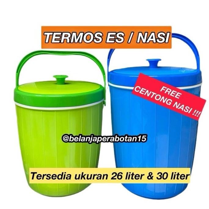 Jual Termos Es / Nasi ukuran 26/30 liter | Shopee Indonesia