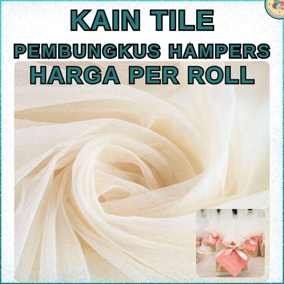 Jual Roll Kain Tile Polos Kaku Sedang Gulungan 1 Roll 45 Meter | Shopee ...
