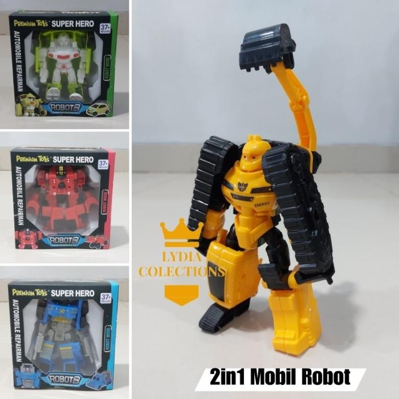 Jual Mainan Tobot 8 Robot Berubah Mobil Transformasi 2in1 Mekanikal AST ...