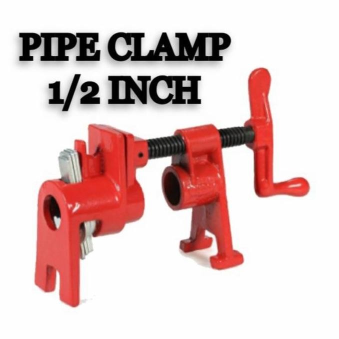 Jual NEW MODEL PIPE CLAMP 1/2 INCH - KLEM KAYU - BAR CLAMP FIXTURE ...