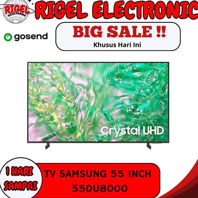 Jual BEBAS ONGKIR - LED TV SAMSUNG 55DU8000 55 INCH SMART CRYSTAL UHD ...