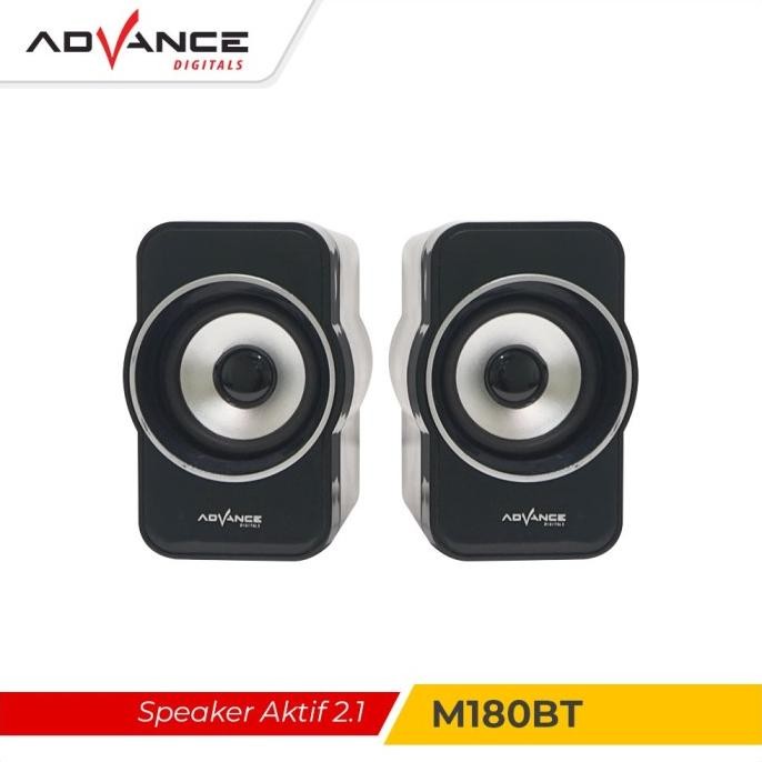 Jual Speaker Aktif Bluetooth Bass Advance M180BT Subwoofer / M 180 BT Terlaris | Shopee Indonesia