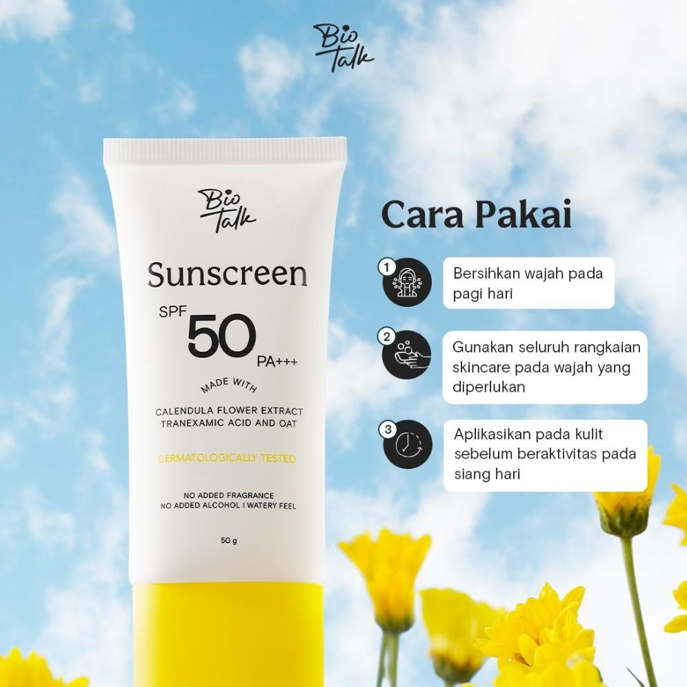 Jual Sd-5 Exclusive Launch [Certified In Vivo] Biotalk Sunscreen Spf 50 ...
