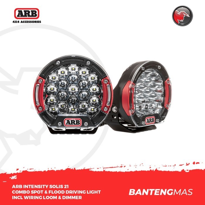 Jual ARB Intensity Solis 21 Combo Spot & Flood Driving Light Incl ...