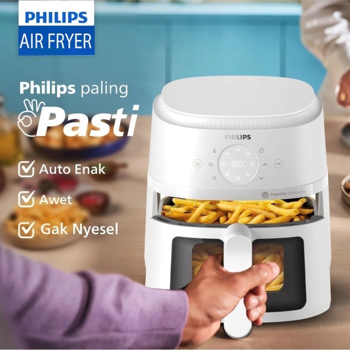 Jual Philips Digital Air Fryer NA221/00 Low Watt 800 Watt Kapasitas 4 ...