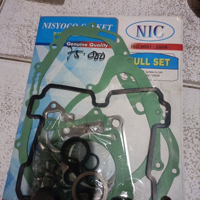 Jual Paking Perpak Gasket Fullset Full Set Nic Suzuki Satria F Fu Old Karbu 150 Cc Barang Langka ...