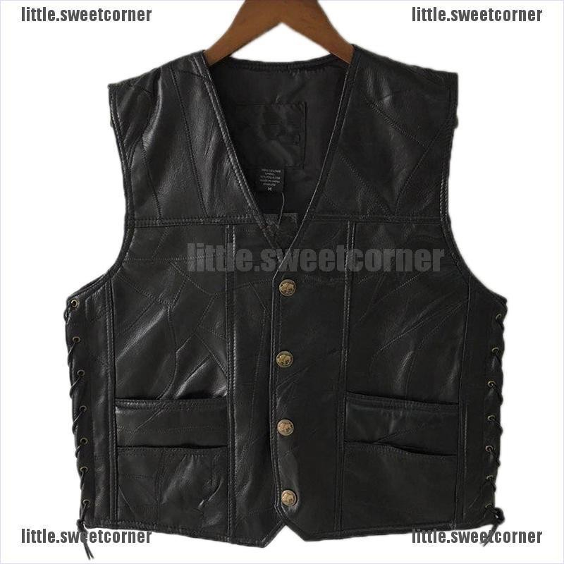 Jual [Manis] Rompi Kulit Punk Rompi Rompi Atasan Jaket Motor Mantel ...