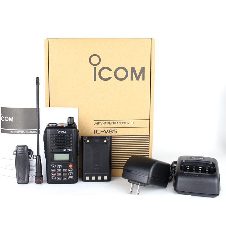 Jual ICOM IC-V85 Radio FM Transceiver Walkie Talkie VHF Transceiver 15W 10KM Sempurna Untuk ...