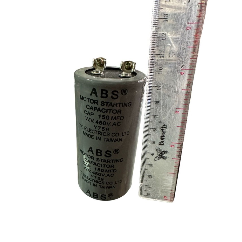 Jual Kapasitor - Capacitor Motor Starting 150 UF MFD - 450V | Shopee ...