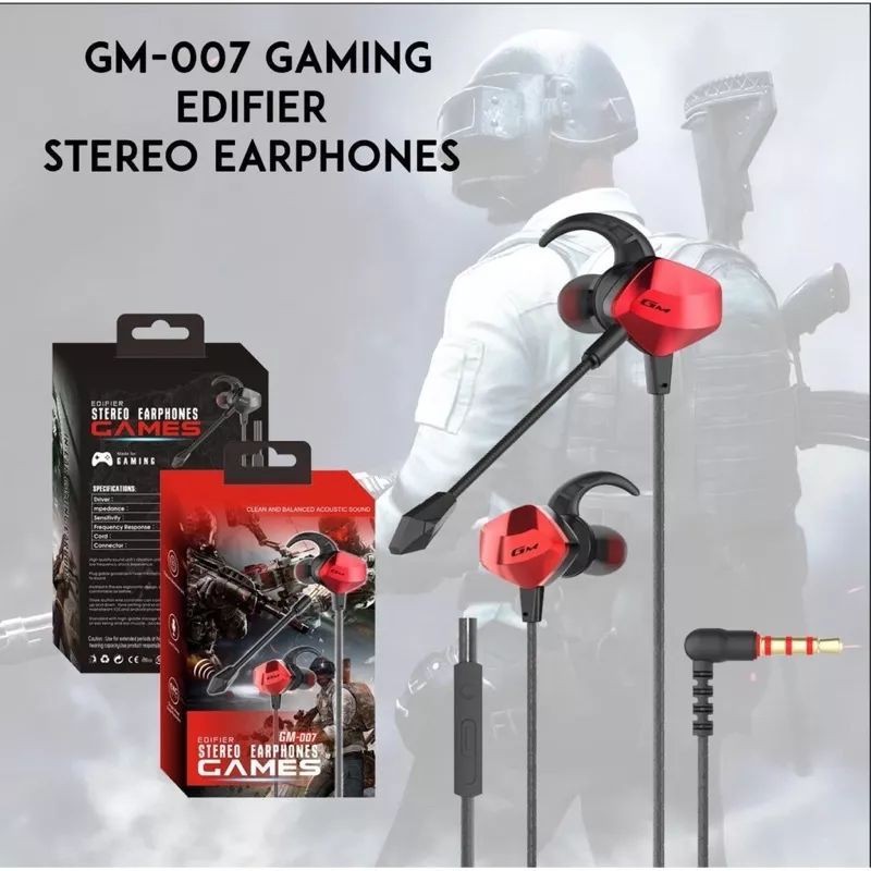 Jual HEADSET G M - 007 HEADSET GAMING P U B G MOBILE LEGEND WITH MIC ...