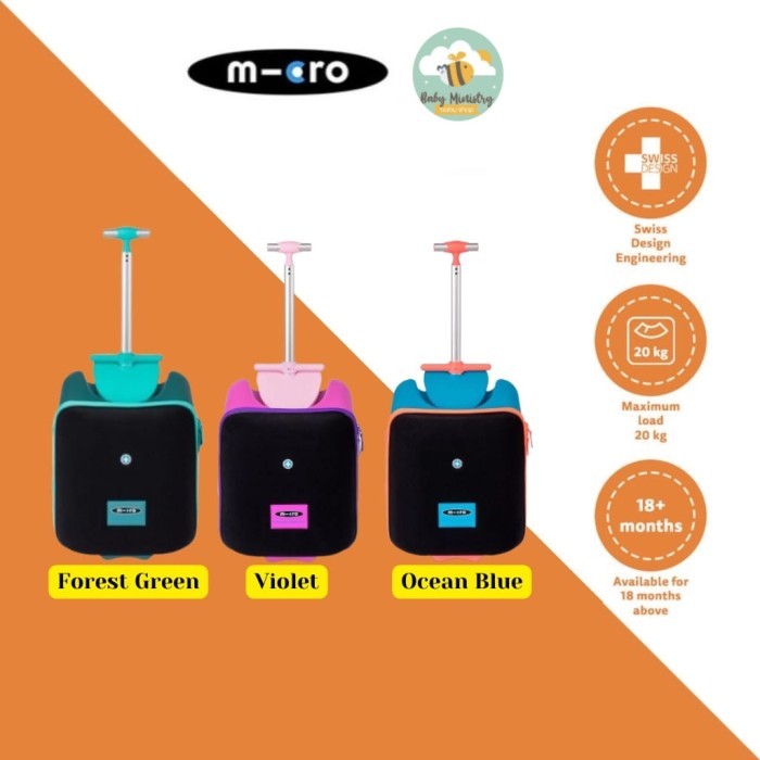 Jual Micro Luggage Eazy / Micro Stroller / Koper Dorong /Micro Luggage ...