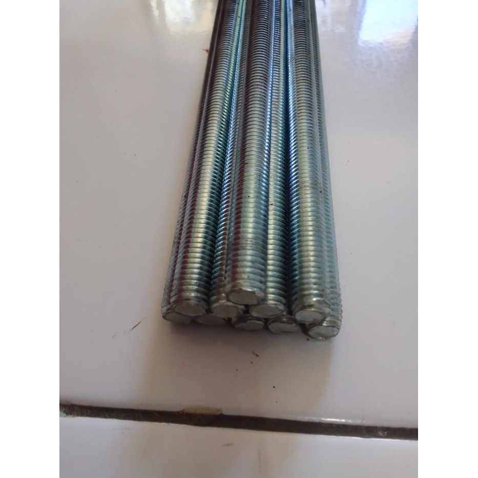 Jual ASDRAT BAJA 8.8 M20 X 1000 MM STUD BOLT / LONG DRAT GALVANIS ( PUTIH ) | Shopee Indonesia