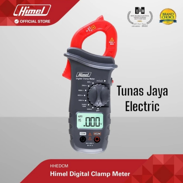 Jual Digital Clamp Amper / Tang Amper Type Hhedcm Himel ( Ac/Dc Voltage ...
