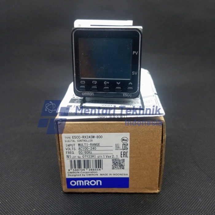 Jual Omron E5Cc-Rx2Asm-800 Digital Temperature Controller Ver2.1 | Shopee Indonesia