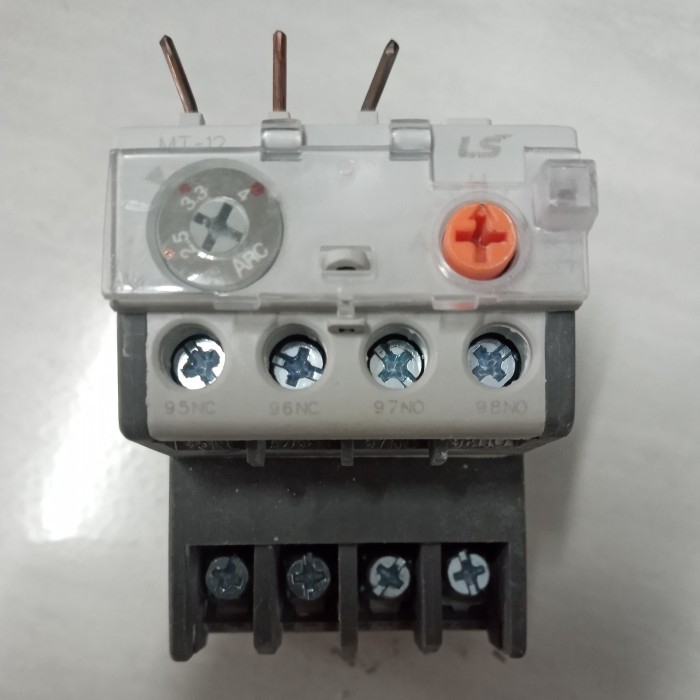 Jual Ls Thermal Overload Relay Mt-12/3H 3.3A ( 2.5 - 4 A ) | Shopee ...
