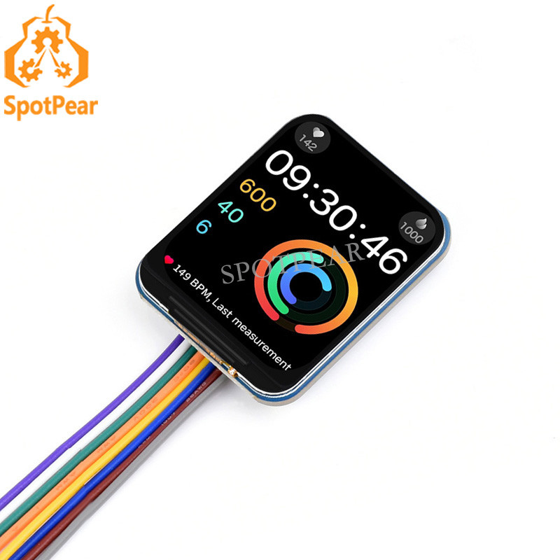 Jual 1.69inch LCD Display Module SPI 240×280 Resolution IPS 262K Colors for Arduino / STM32 ...