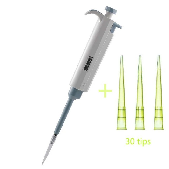 Jual PIPETTE SINGLE CHANNEL MANUAL FIXED VOLUME TOPPETTE PIPETTE ...