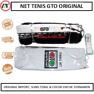 Jual Net Tenis Lapangan GTO Original import Dengan Sling Tebal dan ...