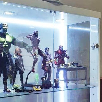 Jual DISPLAY AKSESORIS LEMARI PAJANGAN LED STRIP 5 METER DENGAN TRAVO ...