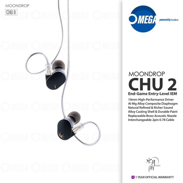 Jual Moondrop Chu 2/Ii End-Game Entry-Level Killer 2Pin In-Ear Iem ...