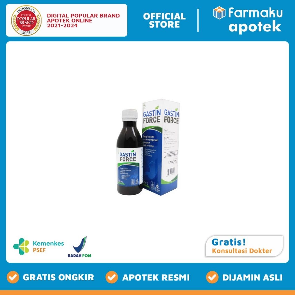Jual Gastin Force Syrup 200 ml - BYM | Shopee Indonesia
