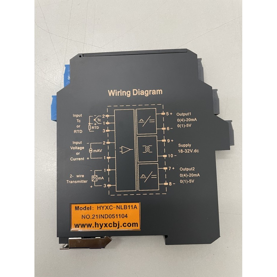 Jual Signal Isolator Converter 1 Input 4-20Ma 2 Output 4-20Ma Din Rail 24V | Shopee Indonesia