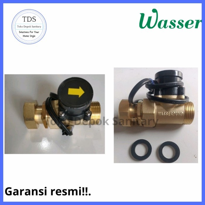 Jual Flow Switch Flowswitch 1X1 Inch Otomatis Original Wasser Pompa ...