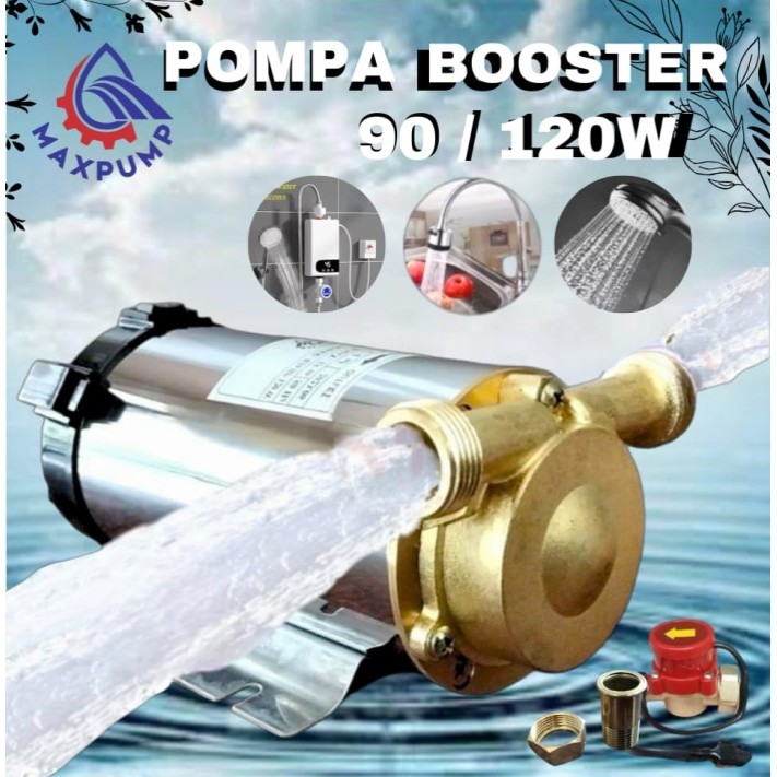 Jual Pompa Pendorong Pompa Air Booster Pump Low Watt 90W Pompa Dorong ...