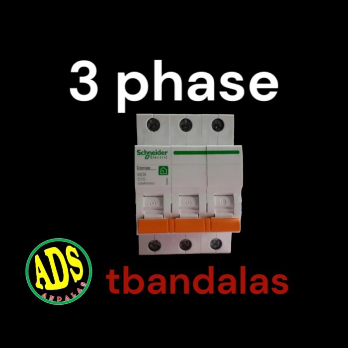 Jual Mcb 3 Phase Schneider Merlin Gerin 6A 10A 16A 20A 25A 32A 40A 50A 63A | Shopee Indonesia