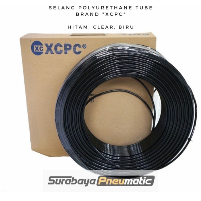 Jual Per Roll - Selang Polyurethane 4 X 2.5 Mm - Xcpc - Pu 0425 (Pu Pneumatic) - 1 Roll (200 ...