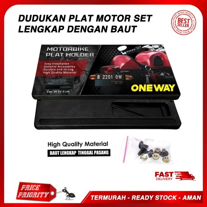 Jual PLAT MOTOR / PLAT NOMOR MOTOR / TEMPAT PLAT NOMOR MOTOR HIGH ...