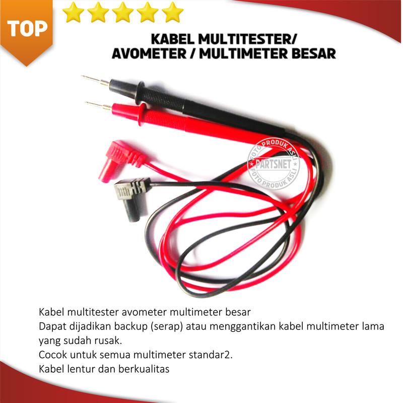 Jual Kabel multitester avometer multimeter besar | Shopee Indonesia