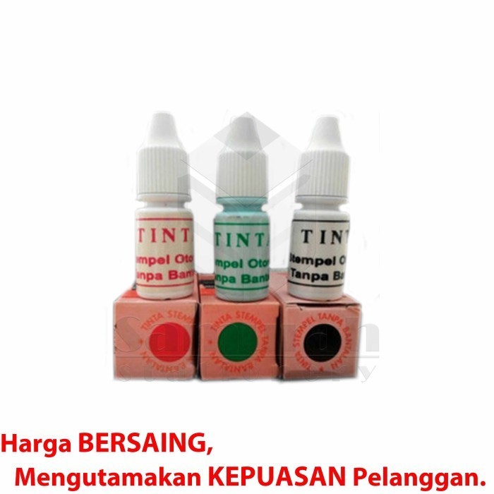 Jual Isi ulang Tinta Stampel Otomatis Manis / Refill Stamp Ink flash 5 ...