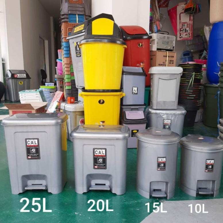 Jual Gf-5 Sale!! Tempat Sampah Injak Shinpo 10 15 20 25 50 70 Liter Tempat Sampah Injek Dustbin ...