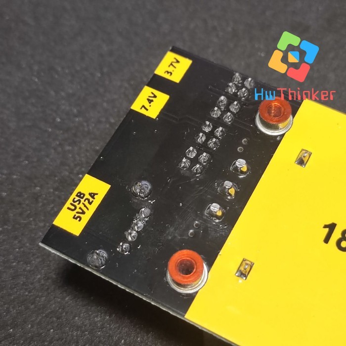 Jual Modul 7.4V 2S 2Slot 18650 power module (UPS) Baterai Battery ...