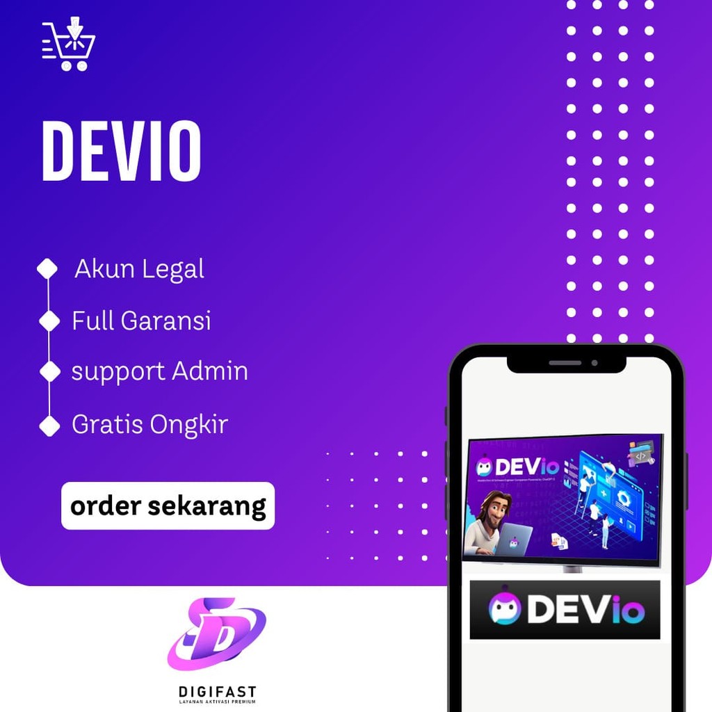 Jual Devio - Digerakkan Oleh Chatgpt 4 Ai Software Engineer Pertama Di Dunia | Shopee Indonesia