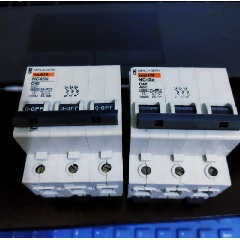 Jual mcb merlin gerin nc45 3p 6a 10a 16a 20a 25a 32a 40a | Shopee Indonesia