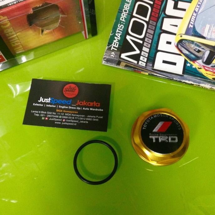 Jual Promo Oil Cap TRD COD | Shopee Indonesia