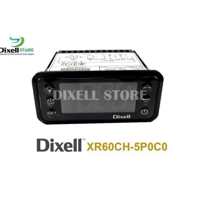 Jual Promo XR60CH-5P0C0 DIXELL DIGITAL CONTROLLER EMERSON + 2PTC PROBE ...