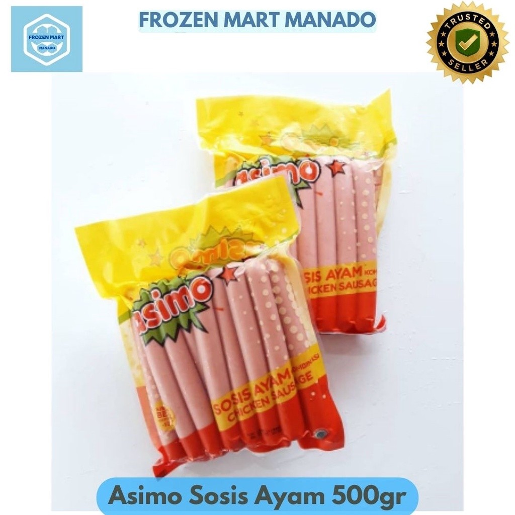 Jual Asimo Sosis Ayam 500gr - Frozen Mart Manado (Frozen Food Manado ...