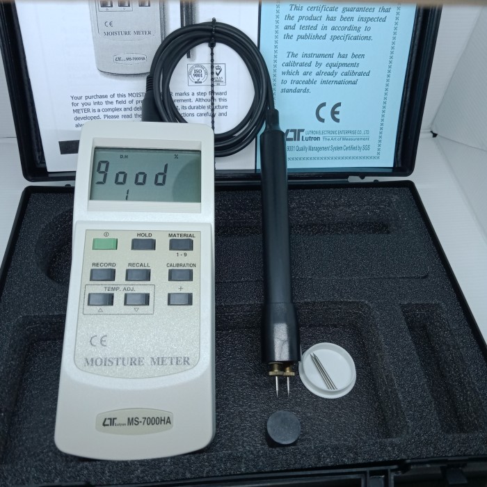 Jual LUTRON MS-7000HA Wood Moisture Meter | Shopee Indonesia