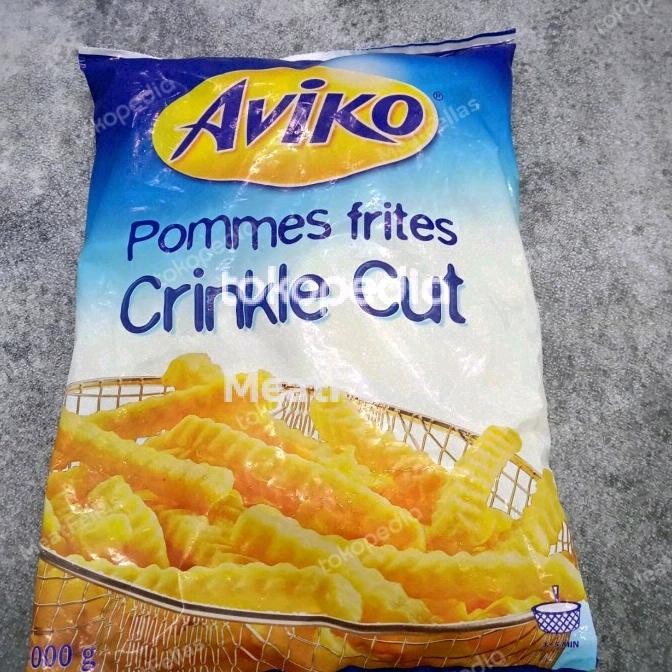 Jual Kentang Aviko Crinckel Frozen 1 Kg Original | Shopee Indonesia