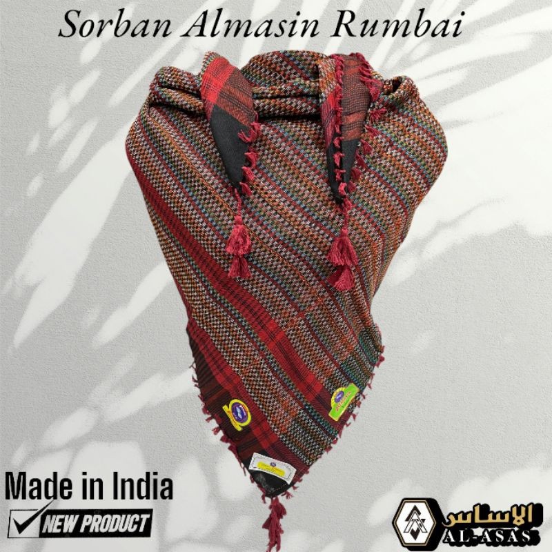 Jual Rekomendasi Terbaik !! Al-Asas Sorban Almasin Arab Rumbai Mix ...