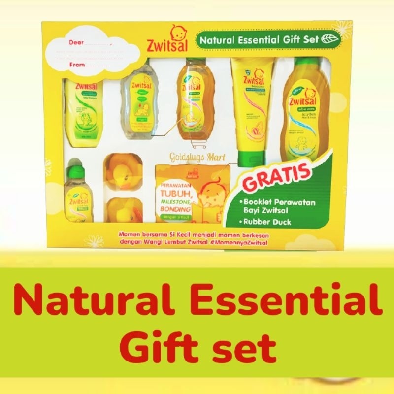 Jual Rekomendasi Terbaik !! Zwitsal Baby Spa Natural Essential Gift Box ...