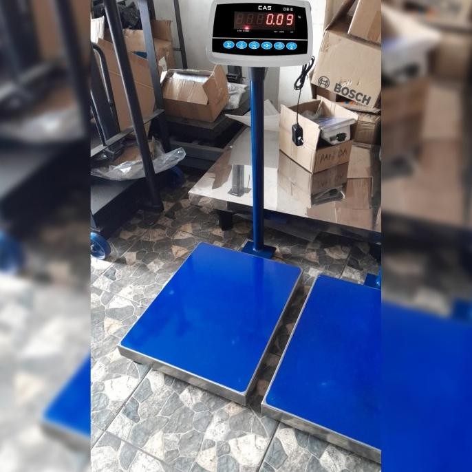 Jual Bench Scale Timbangan Duduk Digital Cas Db-E Made In Korea Kapasitas 300Kg Size 40X50Cm ...