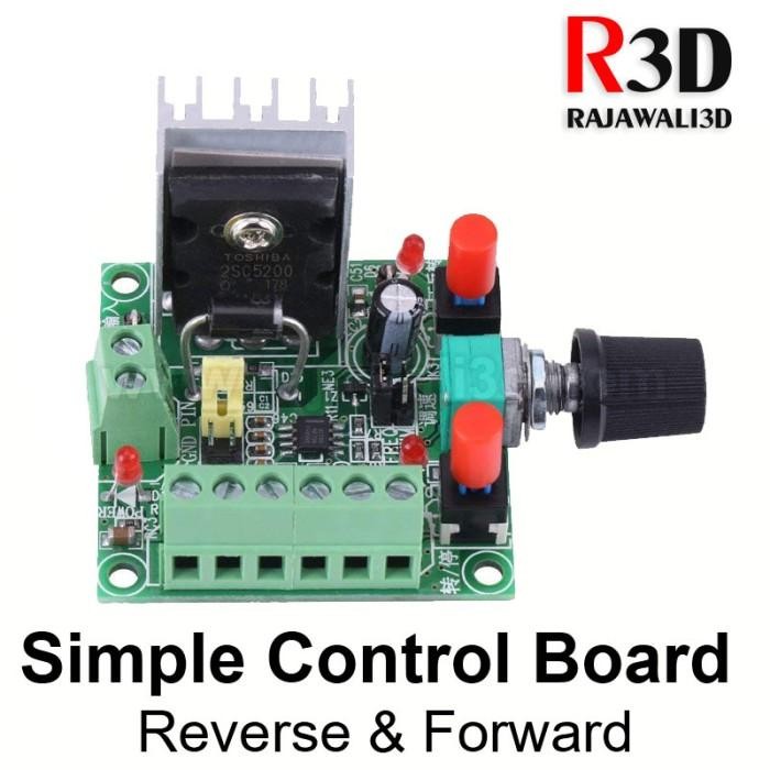 Jual PWM Stepper Motor Driver Simple Controller Speed Controller Forward | Shopee Indonesia