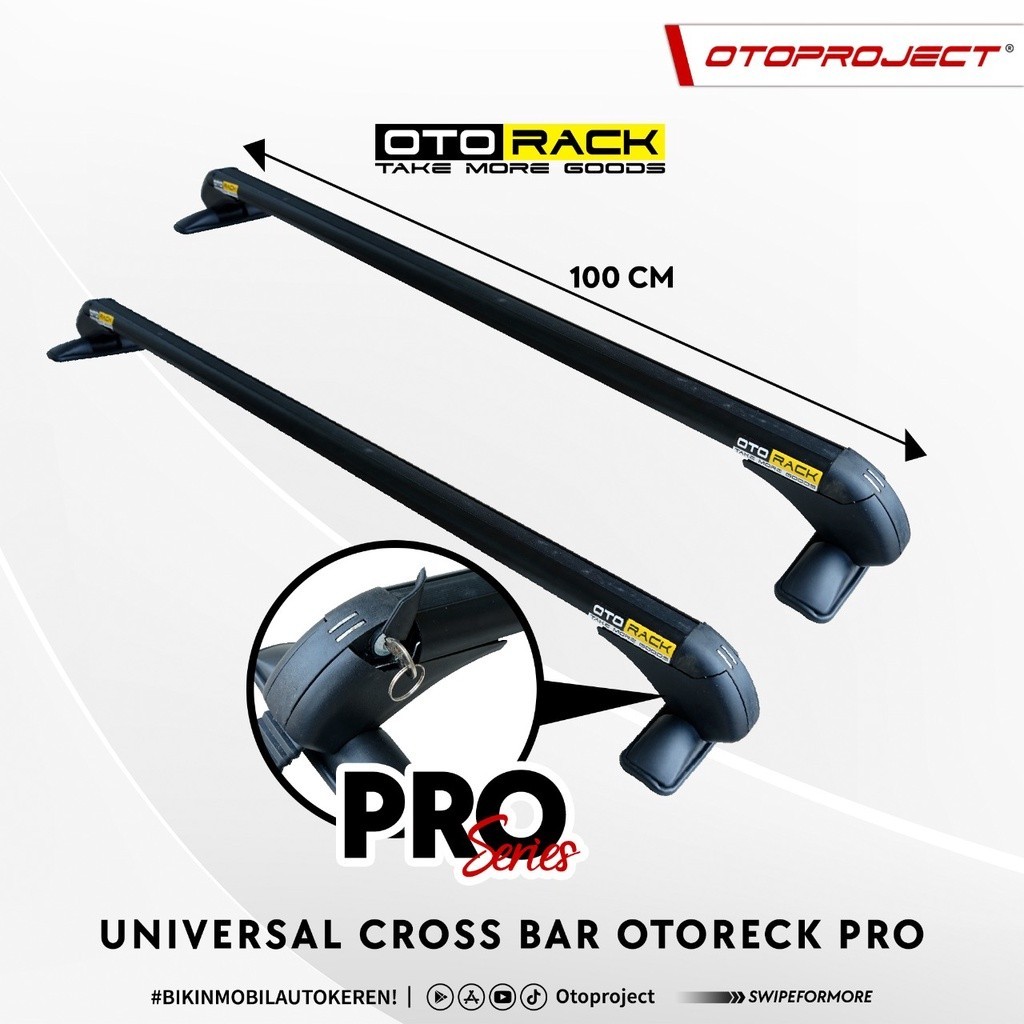 Jual Otoproject - Cross Bar Otorack Pro | Kaki Rak Model Jepit | Shopee ...