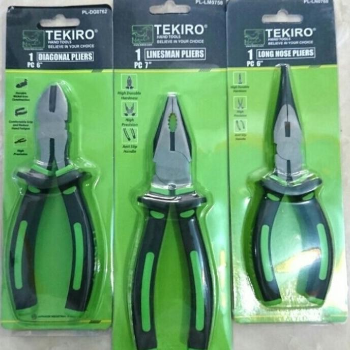 Jual Produk Baru!! tang set tekiro 6 inch dan 7 inch 3 pcs | Shopee ...