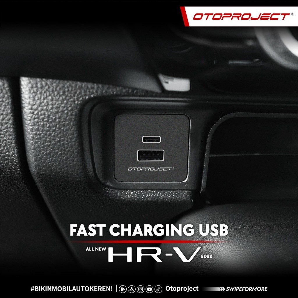 Jual Otoproject - Usb Fast Charging A.N Hrv 2022 (Type A + Type C ...